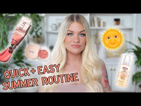 QUICK + EASY SUMMER ROUTINE | Samantha Ravndahl