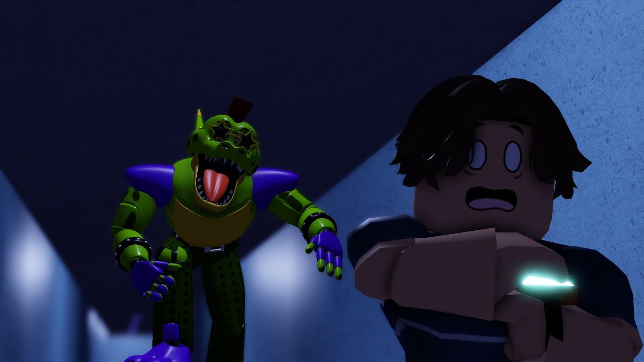 Running away from Monty (Roblox FNAF SB Animation) - YouTube