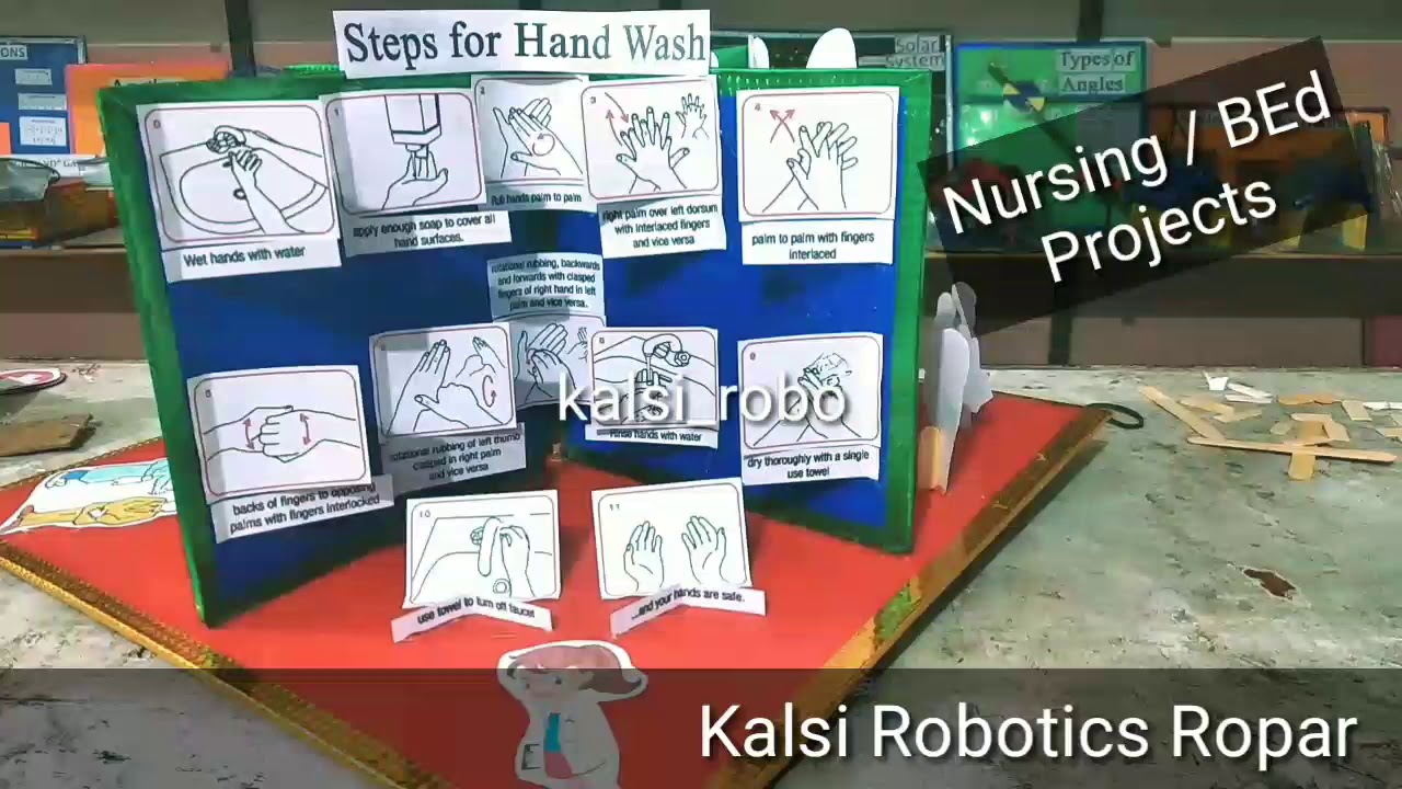 Handwashing techniques project - YouTube