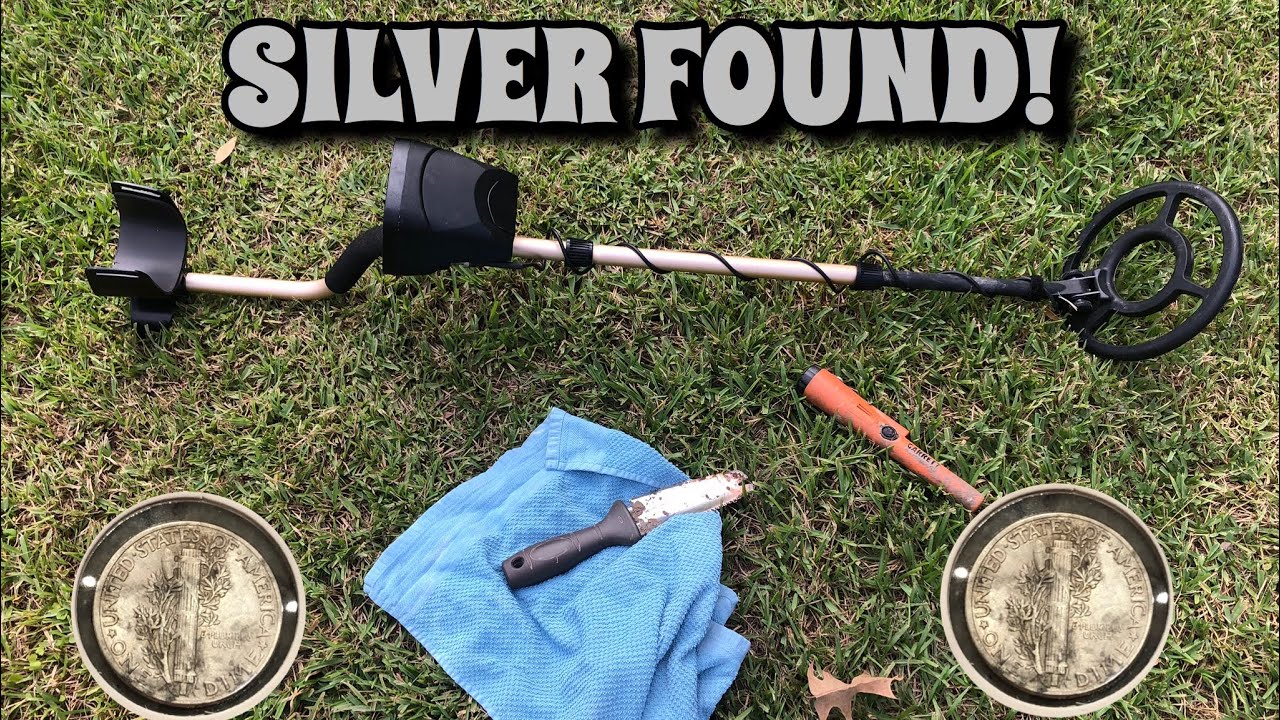 First SILVER found metal detecting!! First hunt this year!! My best ...