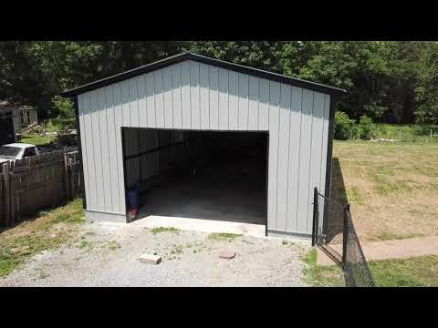 MaxSteel 21'x41'x10' Vertical Style Building