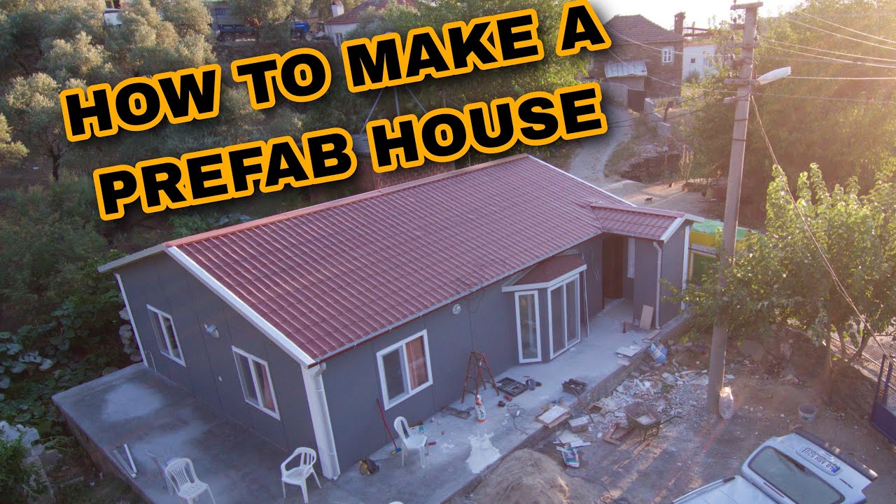How to Build a Prefab House / Prefab House Review - YouTube