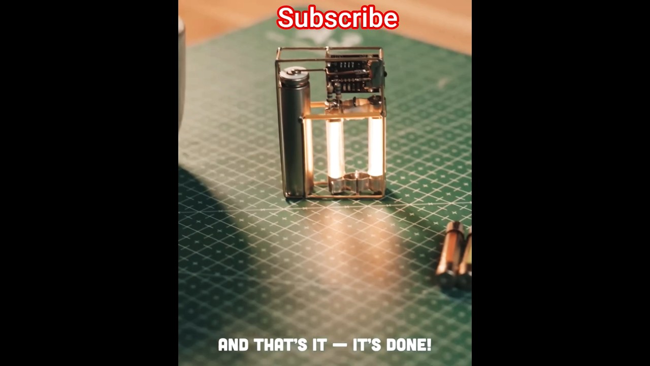 diy led light💡 simple idea made a adjustable led light💡 🤯🔋#viral #diy # ...