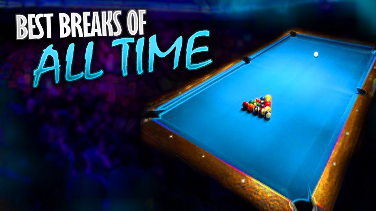SOME OF THE BEST POOL BREAKS! - 8 Ball, 9 Ball and UK 8 Ball! - YouTube