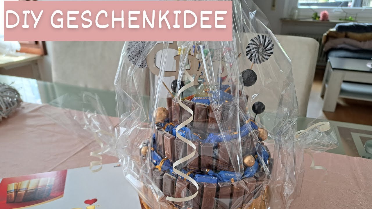 DIY MERCI TORTE| GESCHENKIDEE| Fräulein Jasmin - YouTube