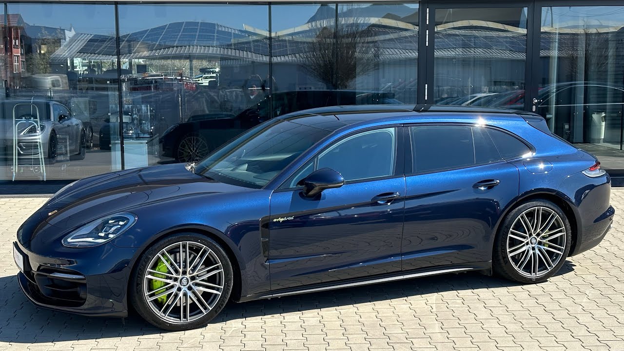 Porsche Panamera 4 E-Hybrid Sport Turismo, nachtblaumetallic, Panorama ...