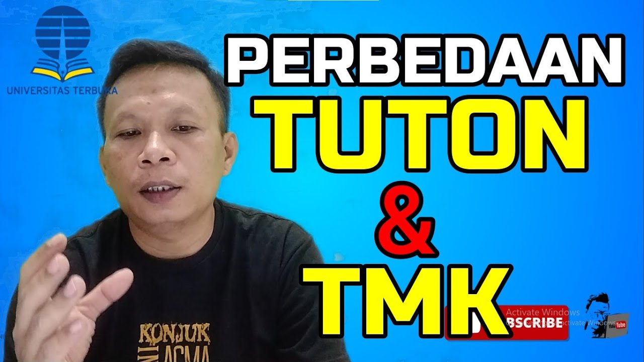 Perbedaan Tuton dan TMK di UT ( Universitas Terbuka ) - YouTube