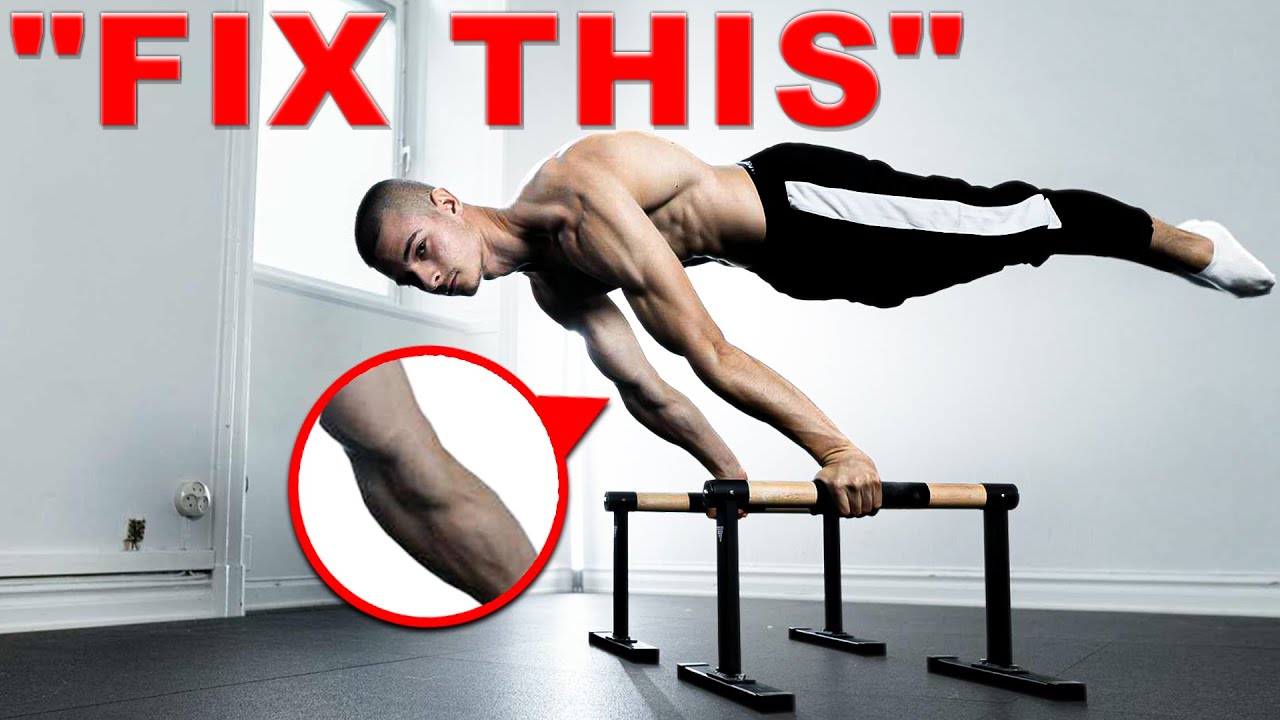 How To Do Planche With Hyperextension In Elbows - YouTube