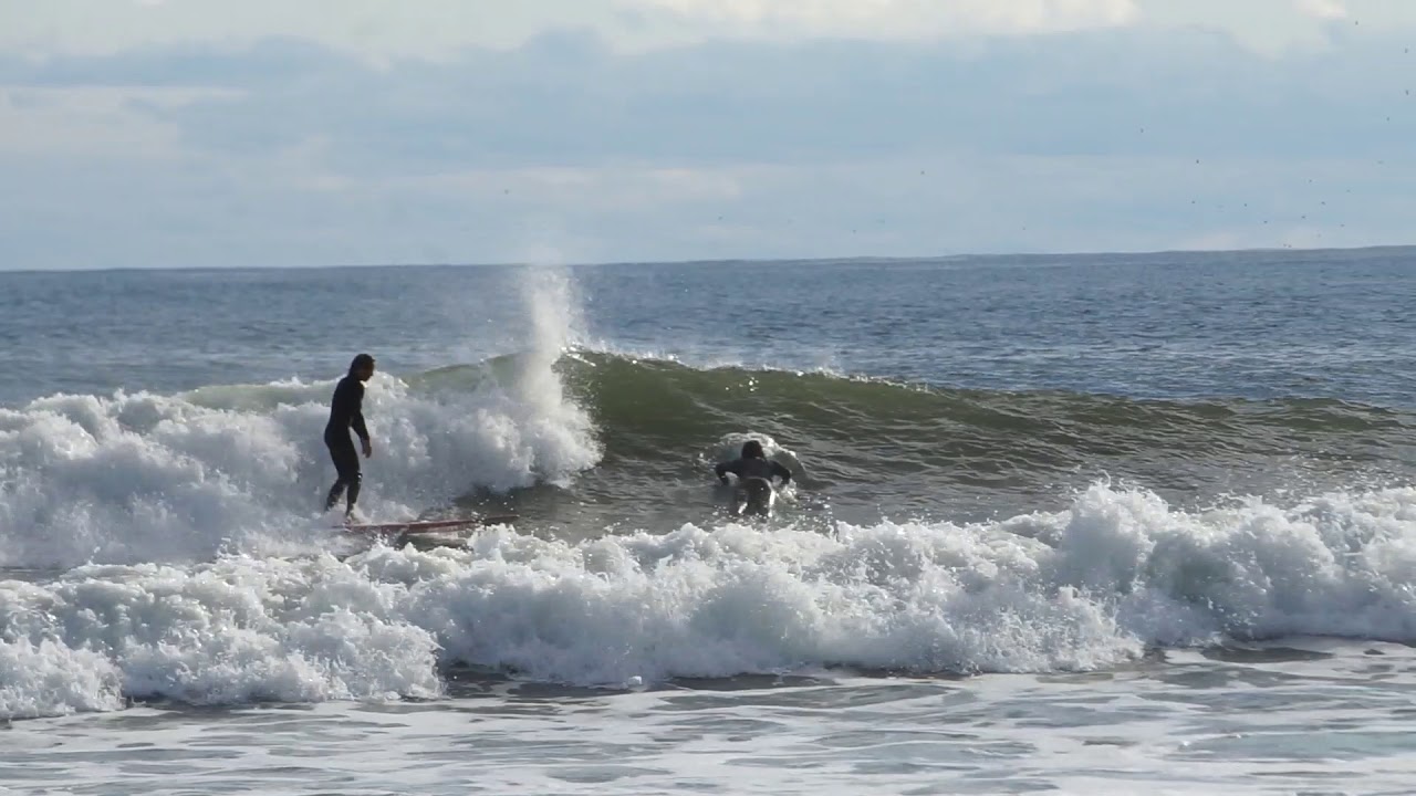 Surfing Montauk Epic Footage 2020 - YouTube