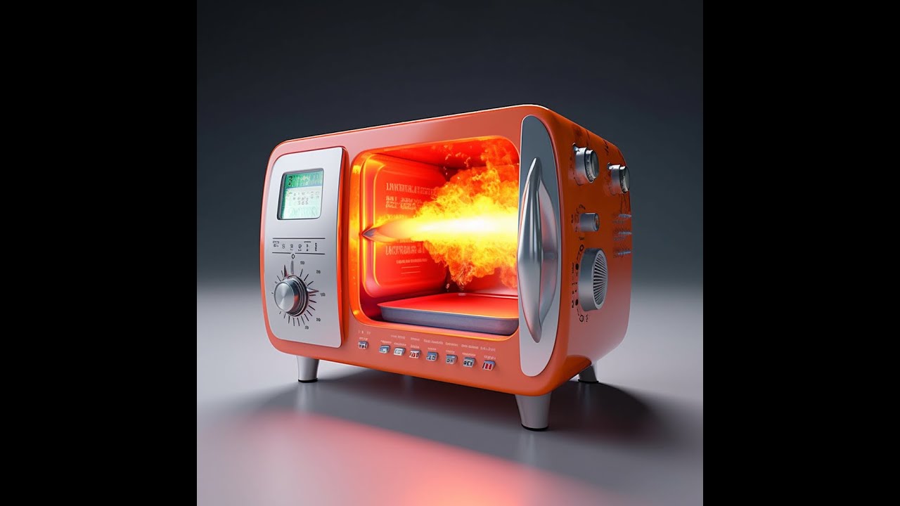 1 Hour of Mesmerizing Microwave Sounds | AI-Generated Visuals and Real ...