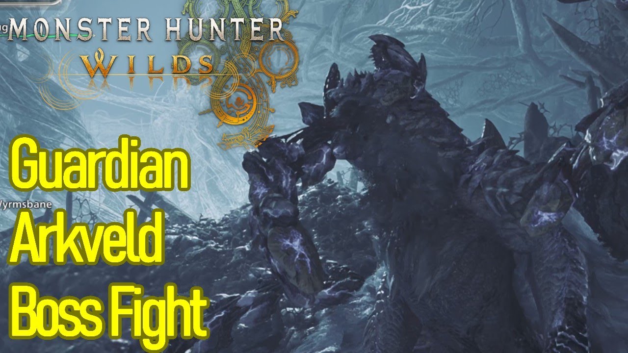 Monster Hunter Wilds Guardian Arkveld boss fight, slay the guardian ...