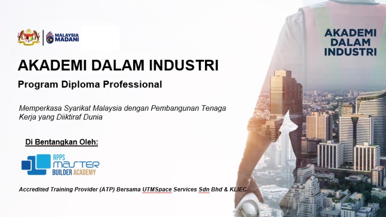 Program Diploma Profesional ADI –Latihan Diiktiraf Dibiayai Penuh oleh ...