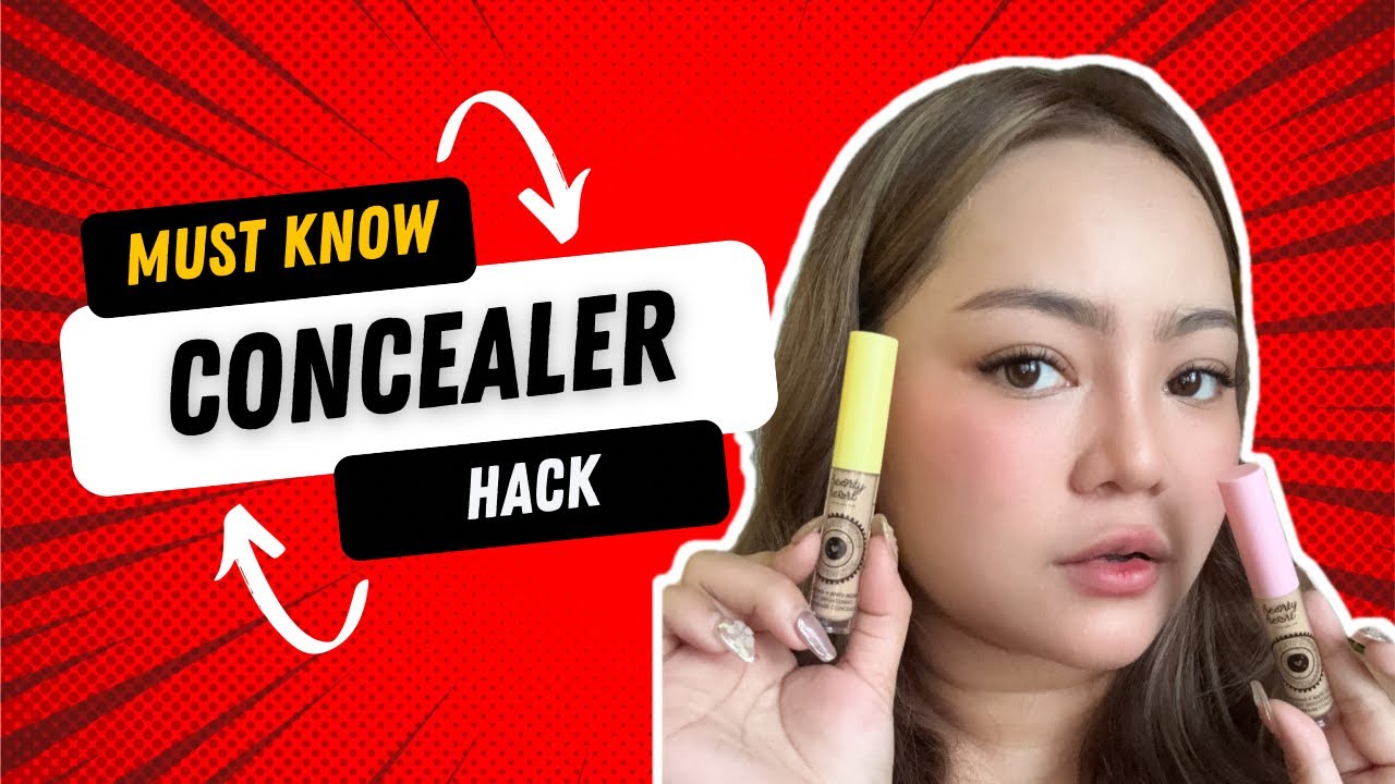 Concealer Hack/ concealer ဘယ်လိုသုံးမလဲ။ - YouTube