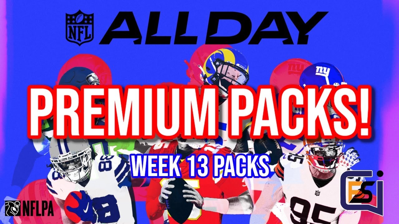 JUSTIN HERBERT PULL! | NFL All Day Premium Week 13 Pack Opening - YouTube