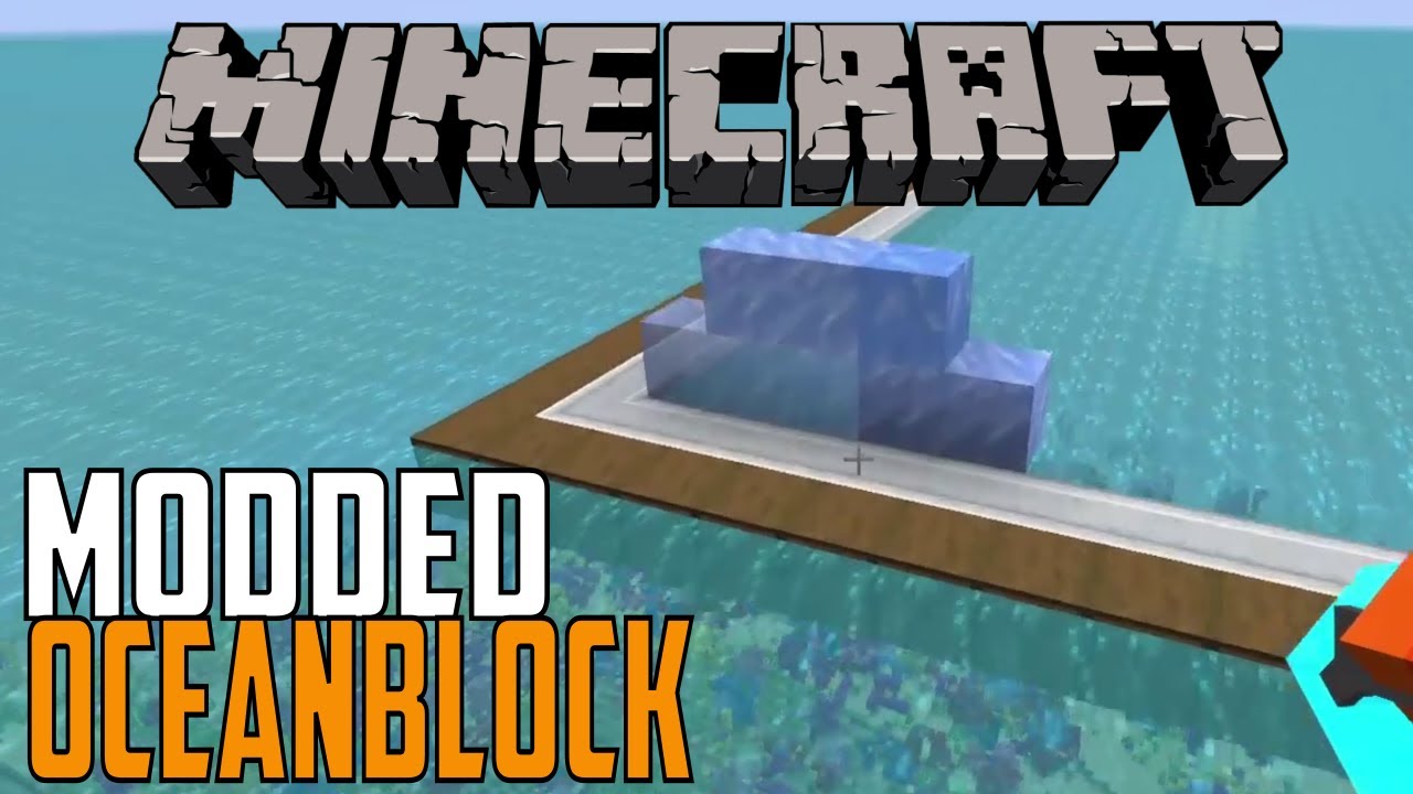Benign Base Building! - FTB Oceanblock! - [Part 6] - YouTube