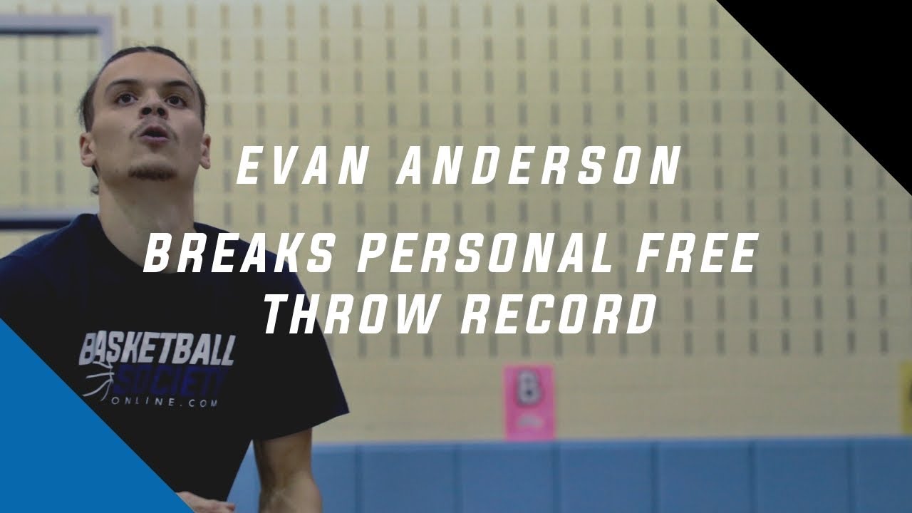 FREE THROWS: Evan Anderson Makes 44 In A Row - YouTube