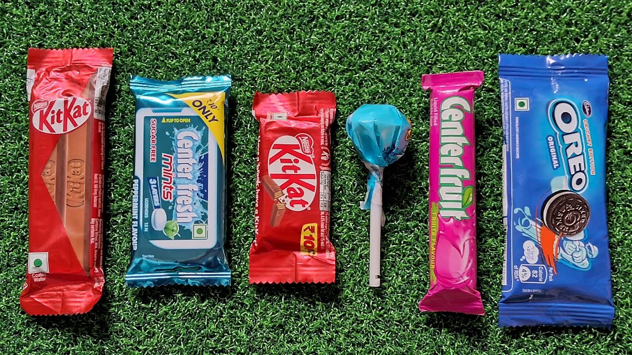 KitKat vs Oreo vs lollipop vs center fruit vs Gems vs Kitkat vs center ...