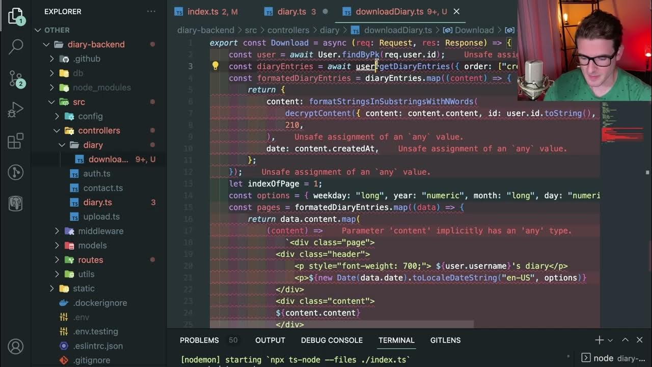 This live refactoring was too hard to finish - refactoring a react app & express api - YouTube