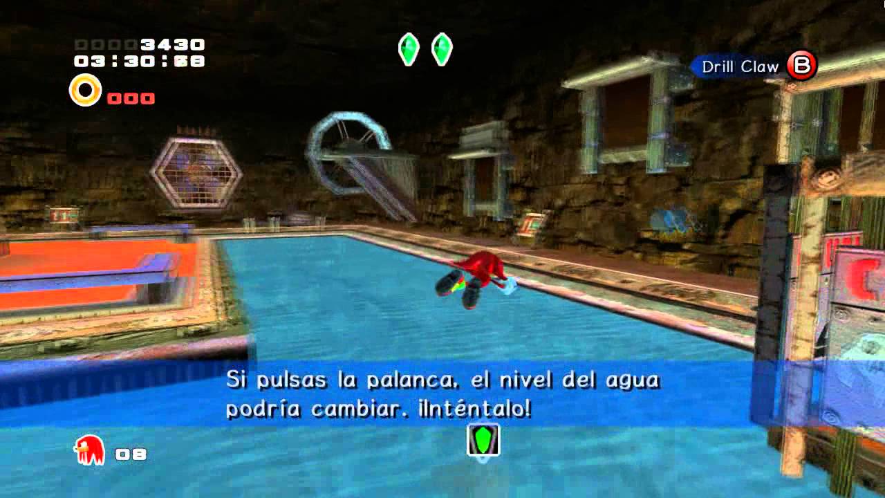 Sonic Adventure 2 Walkthrough HERO, Mission 8 Aquatic Mine. - YouTube