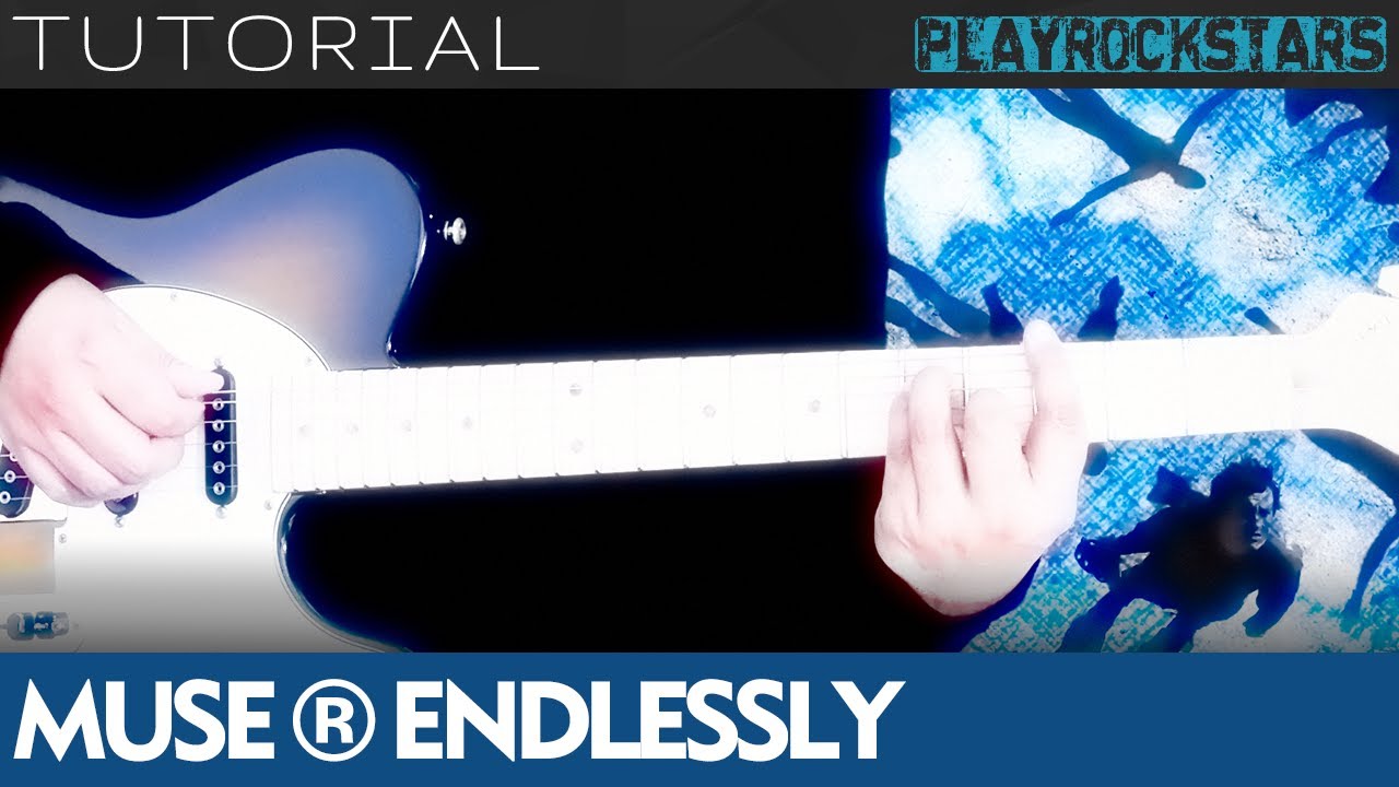 como tocar ENDLESSLY en guitarra MUSE ⭐️ TUTORIAL / ACORDES / RITMO ...