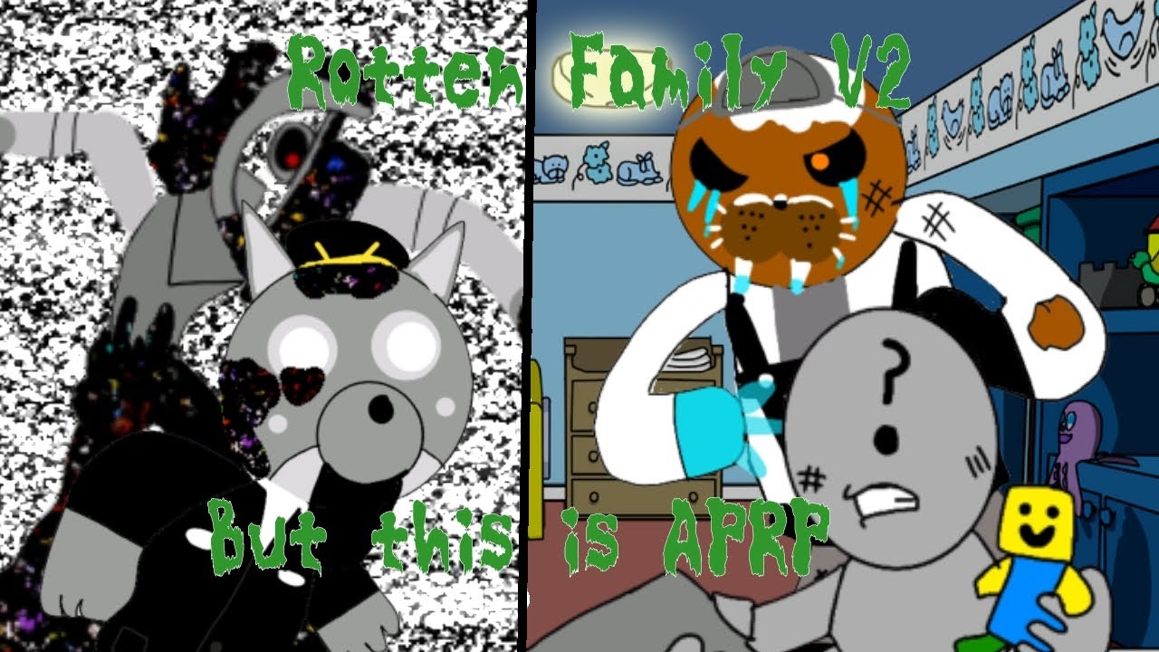 FNF Darkness Takeover X APRP (Rotten Family V2) but this is APRP! (350 ...