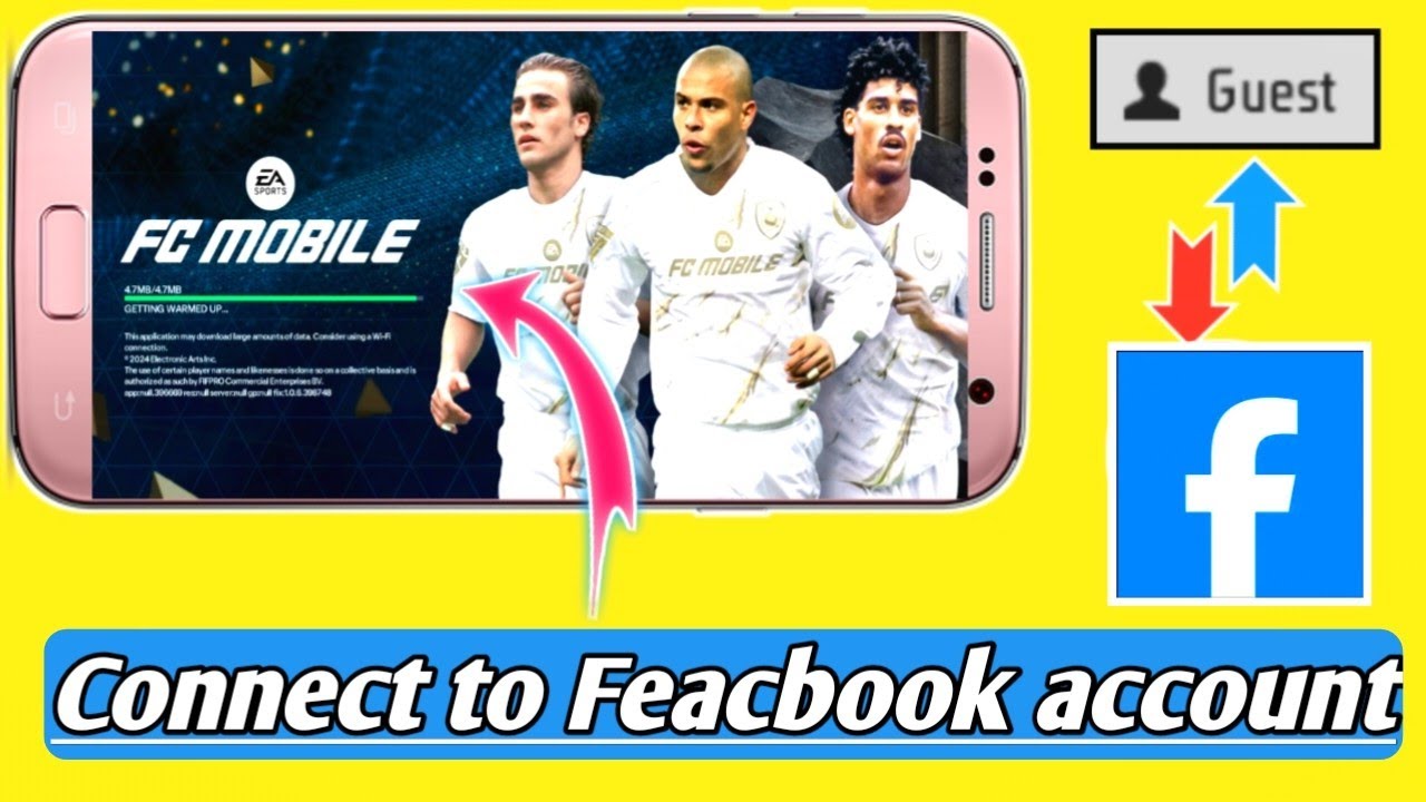 How to connect guest account with Feacbook account in FA SPOTS FC ...