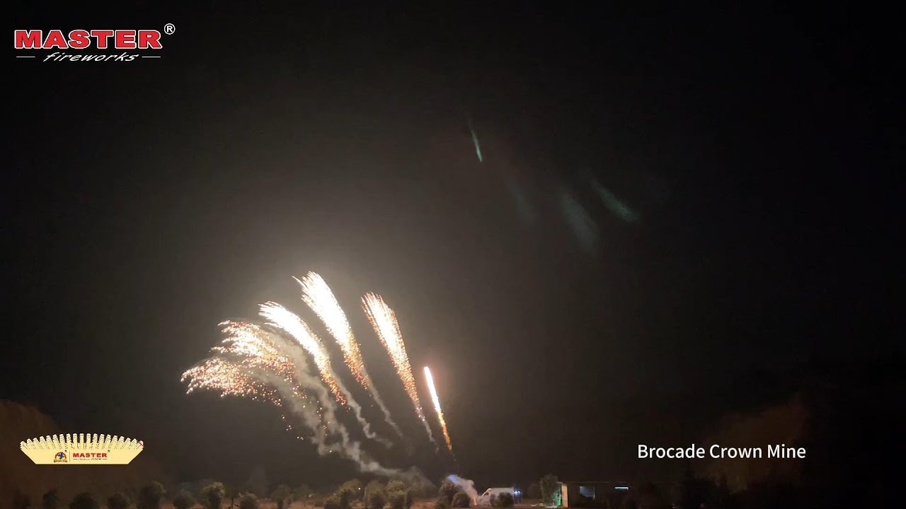 Brocade Crown Mine#fireworks - YouTube