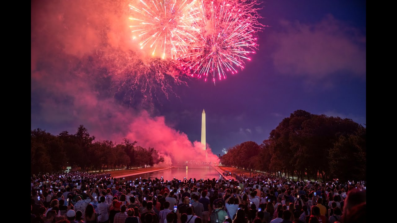 US INDEPENDENCE DAY CELEBRATIONS IN WASHINGTON DC - YouTube
