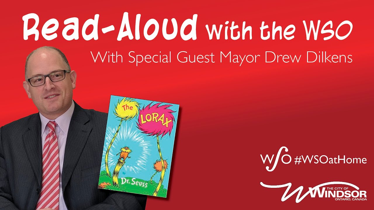 Mayor Drew Dilkens reads aloud THE LORAX by Dr. Seuss - YouTube