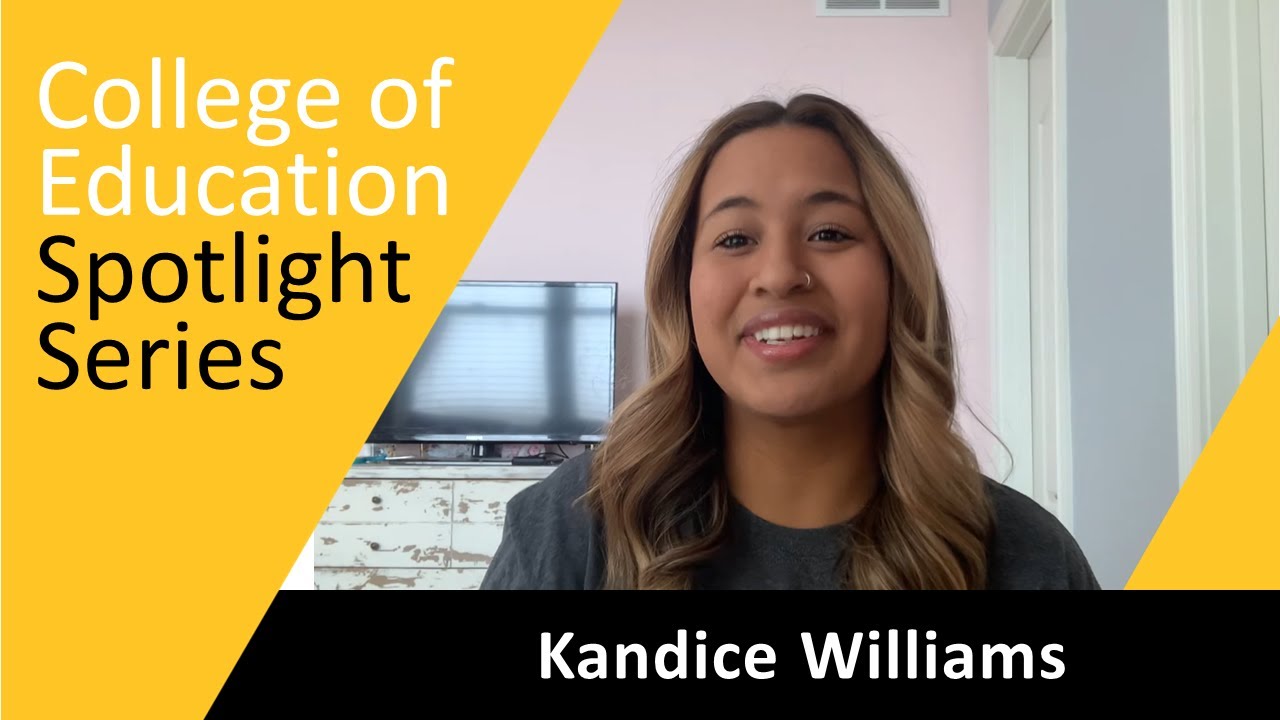 Spotlight Series: Kandice Williams and Educators Rising - YouTube