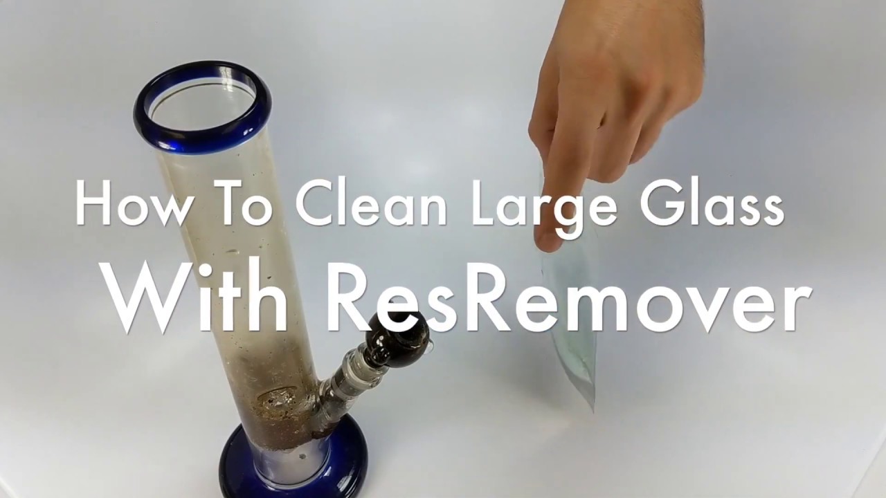 How to Get Your Tube Clean Using ResRemover Glass Cleaner - YouTube
