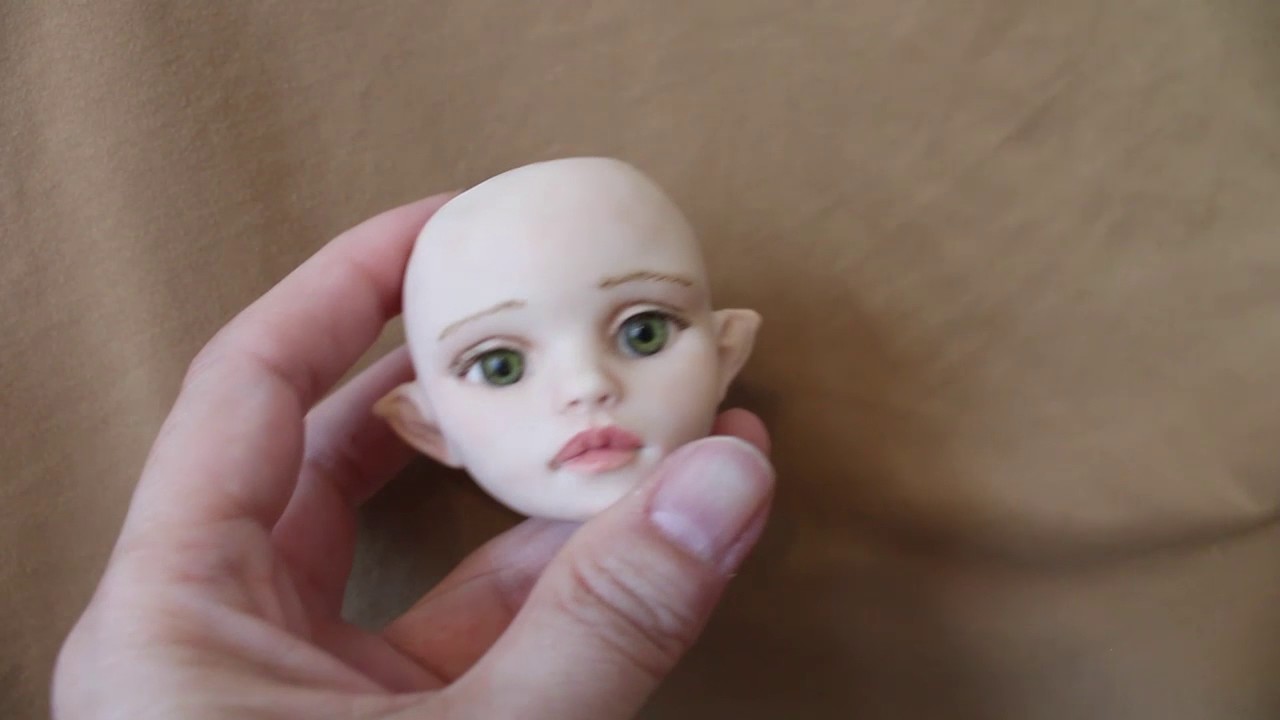 Painting the BJD Face - ArtDolls.com & SculptUniversity.com - YouTube