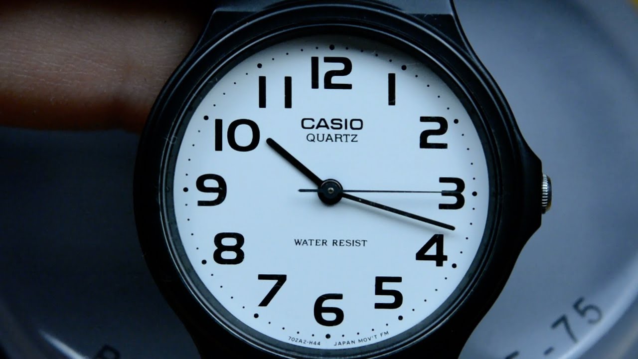 Casio mq24 - The best minimalist watch that just tells the time - YouTube
