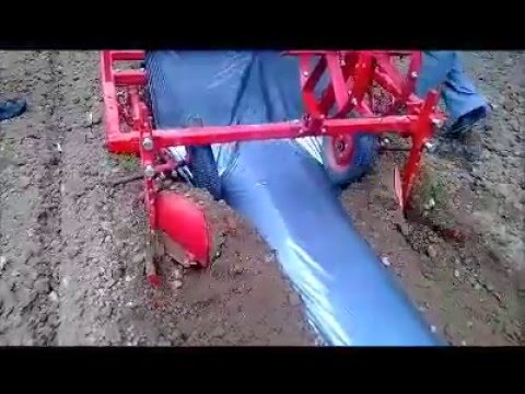 Mulching machine - YouTube
