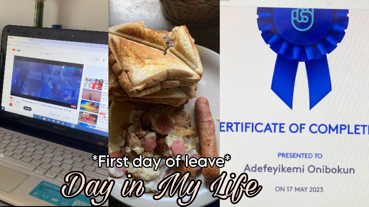 First Day of Leave | Day in my life vlog| Cleaning| Online Course ...