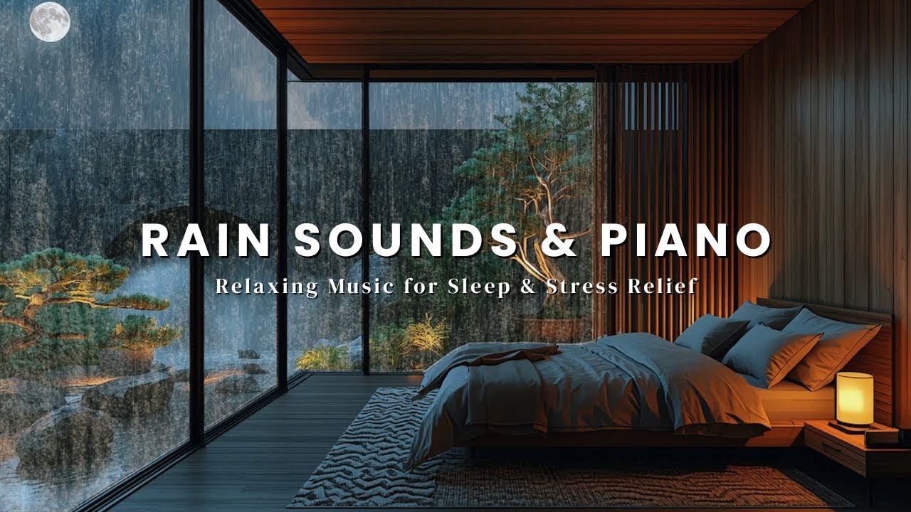 Midnight Rain on Piano 🎹 Tranquil Music - YouTube
