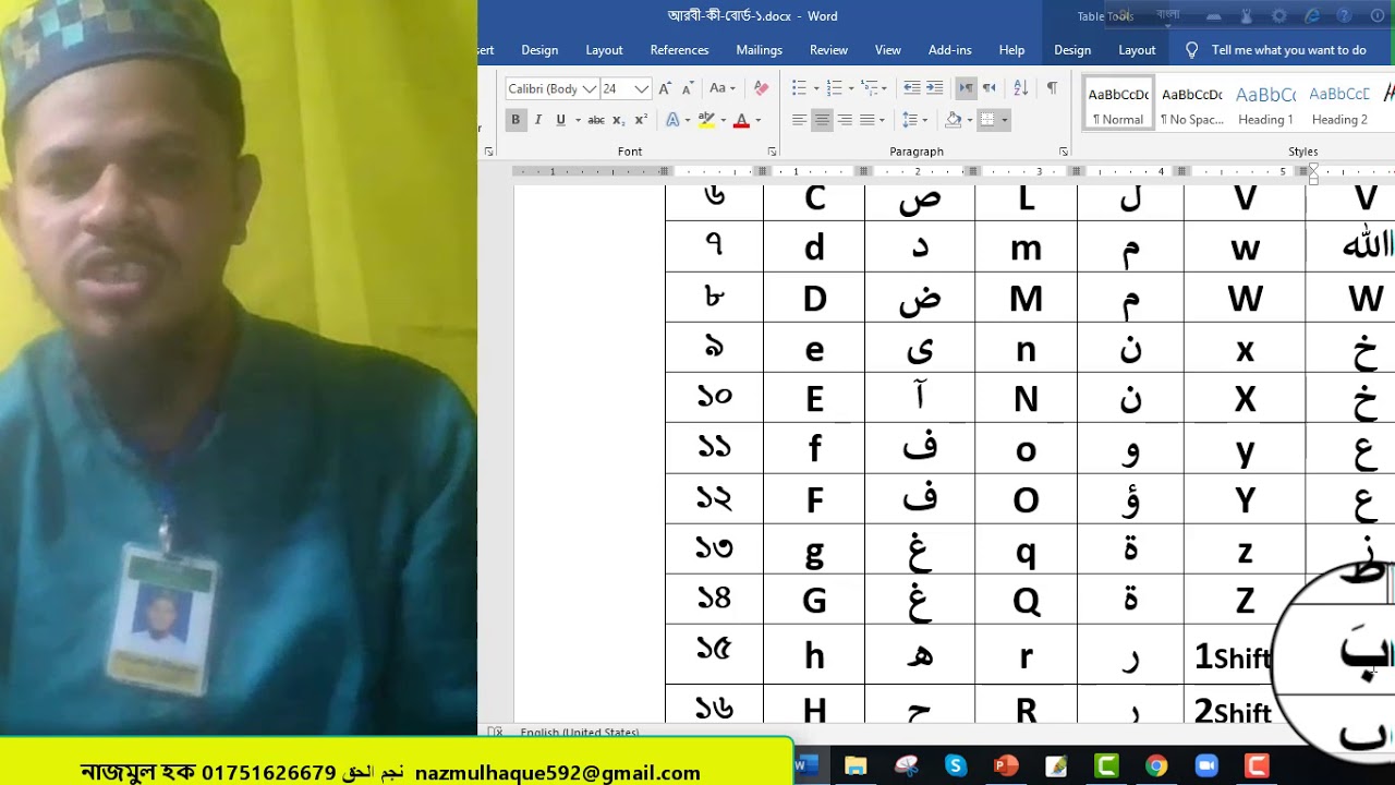 Arabic Writing with Avro keyboard দিয়ে হরকতসহ আরবি লেখা 01751626679 ...