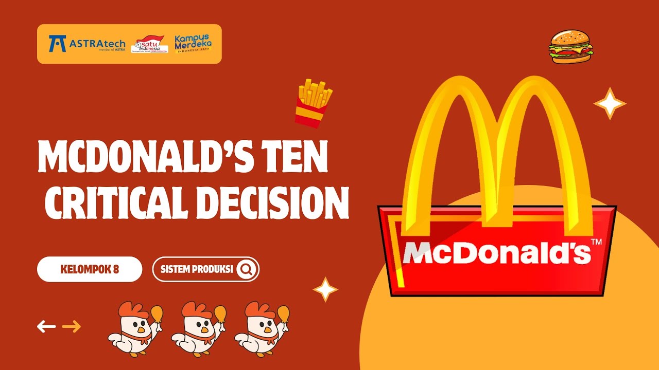 10 Critical Decisions McDonald's | Kelompok 8 - YouTube