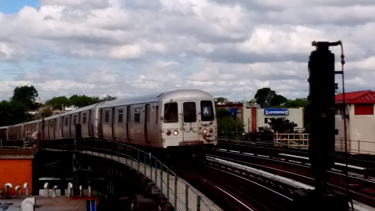 NYC Subway HD: Pullman Standard R46 A Train Action @80 Street (6/7/17 ...