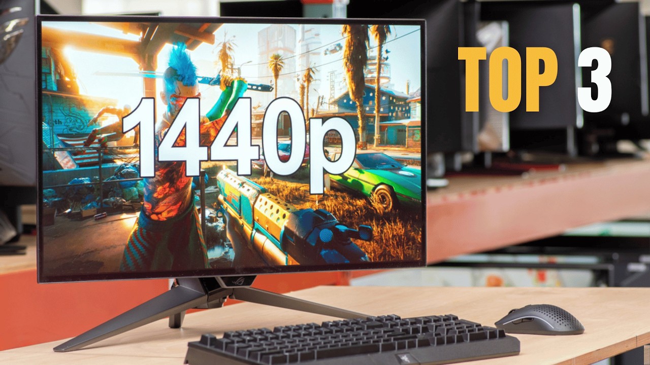 Les 4 (vrais) Meilleurs Écrans PC 1440p et 144 Hz - YouTube