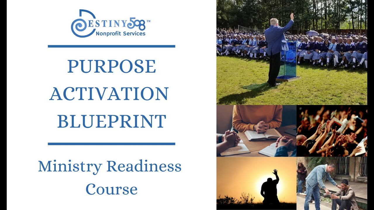 Purpose Activation Blueprint: Ministry Readiness Course - YouTube