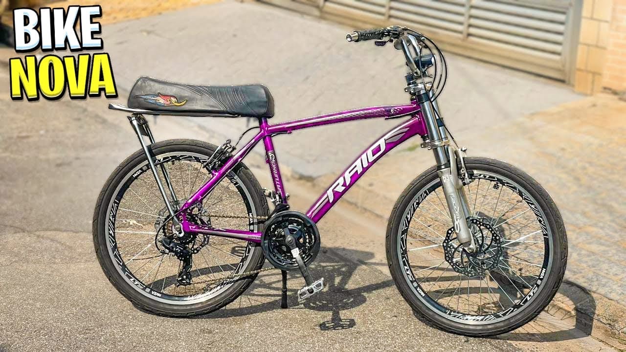 MINHA NOVA BIKE RAIO - YouTube