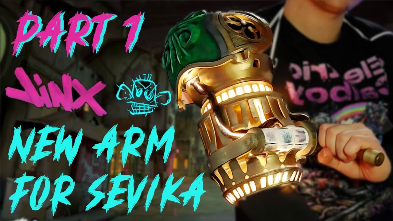 Sevika cosplay with Jinx new arm (Arcane season2) 🦾 | Part 1 - YouTube