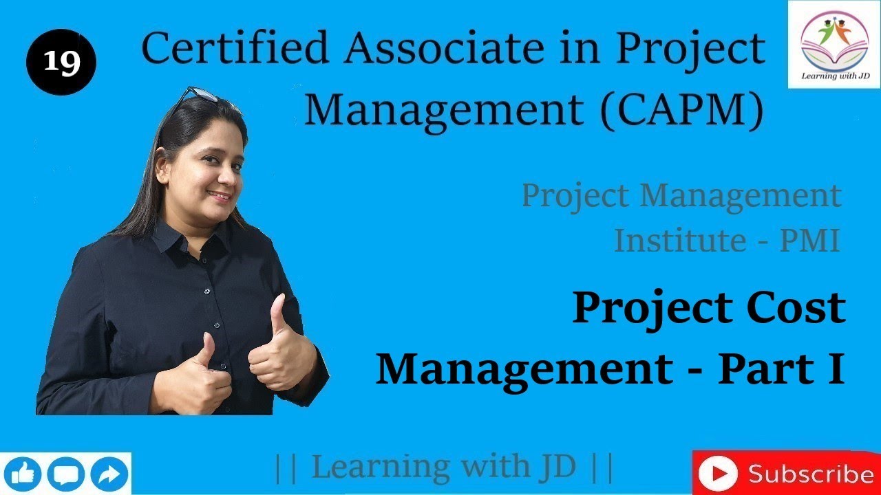 Project Cost Management - Part 1 | CAPM Certification | Planning ...