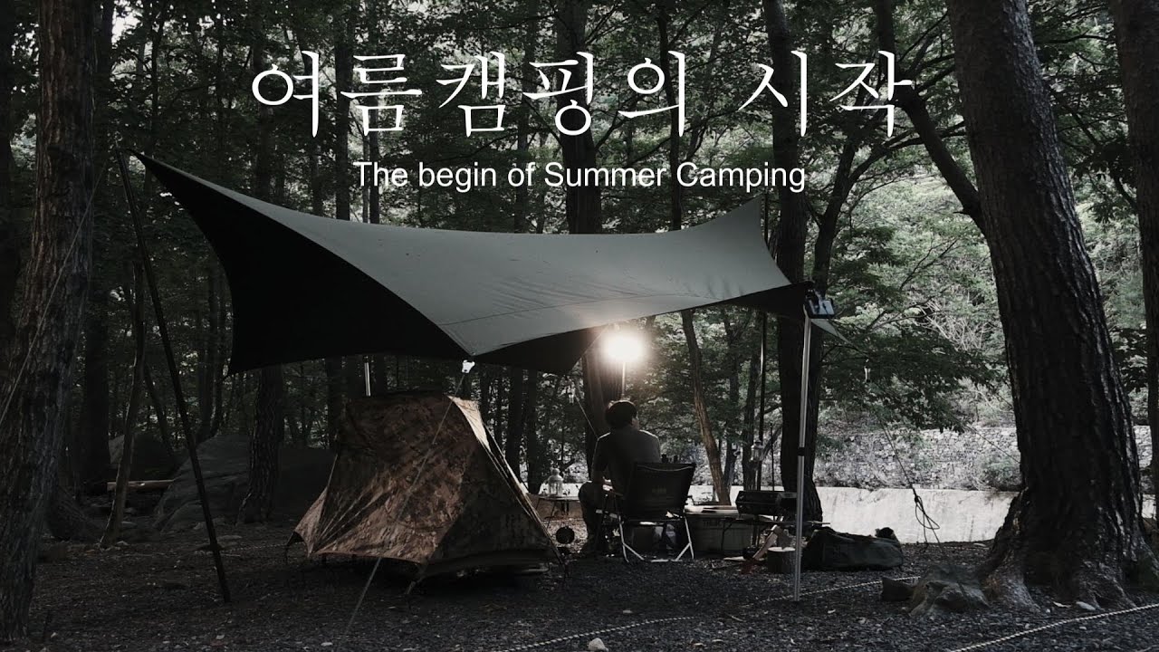 나무의 노래 여름캠핑의 시작은 계곡에서 Youtube