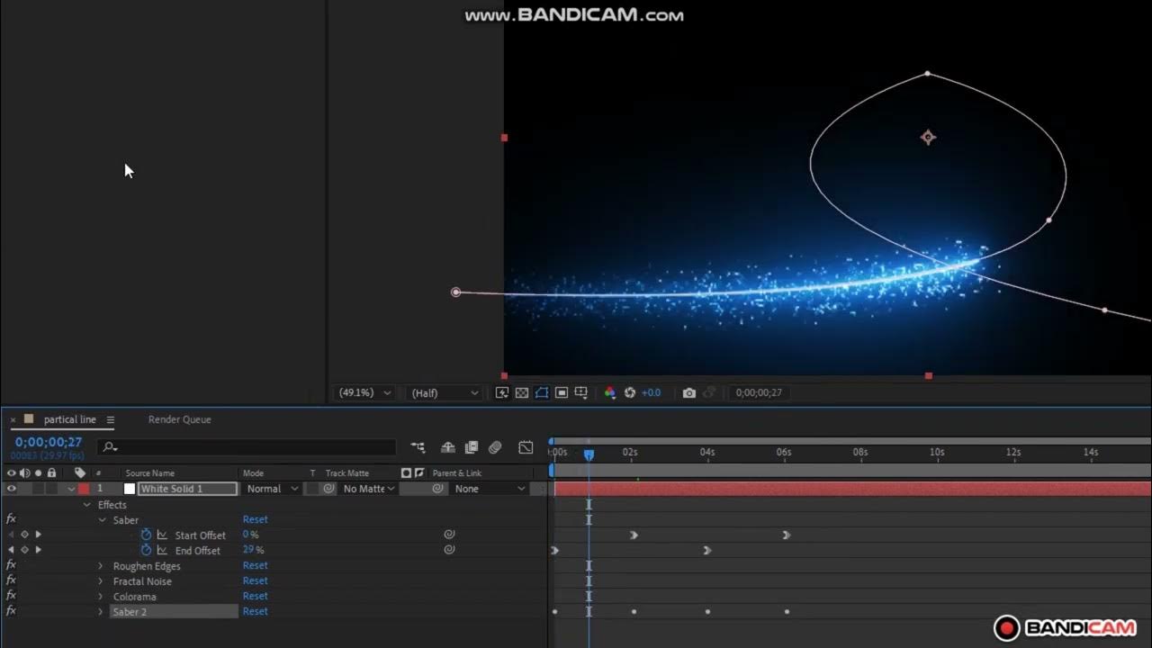 After Effects Saber Plugin Tutorial Particles line Saber adobe after effects tutorial 2025 - YouTube