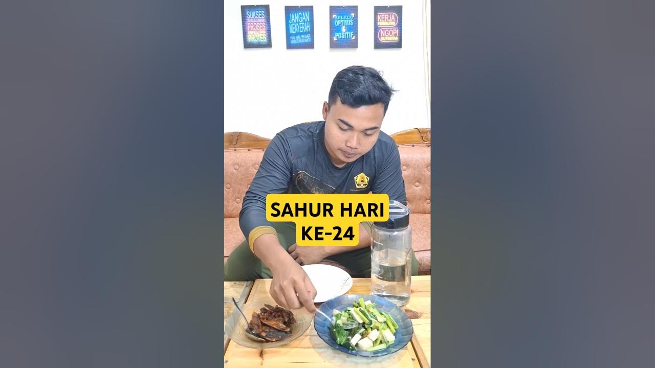 Sahur Hari Ke-24 "Tumis Sawi & Tongkol Kecap Pedas" #sahur #puasasyawal #tumissawi #fyp #shorts ...