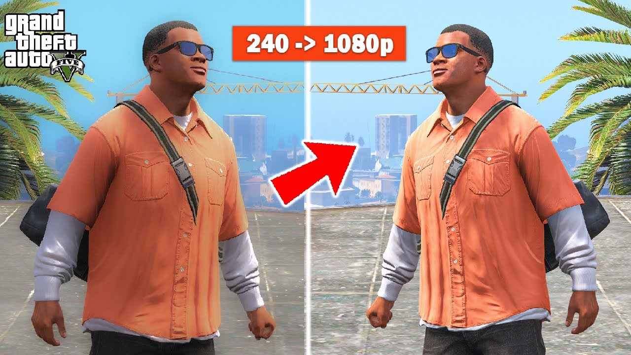 GTA 5 Resolution Comparison: From 240p to 1080p! | Victor Parvesh ...