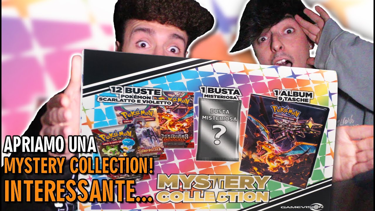 ABBIAMO APERTO una MYSTERY COLLECTION POKEMON! - YouTube
