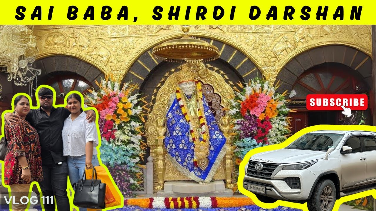 FInally, Sai Baba ke Darshan🙏 bhi Ho hi gaye | Shirdi | Sai Baba ...